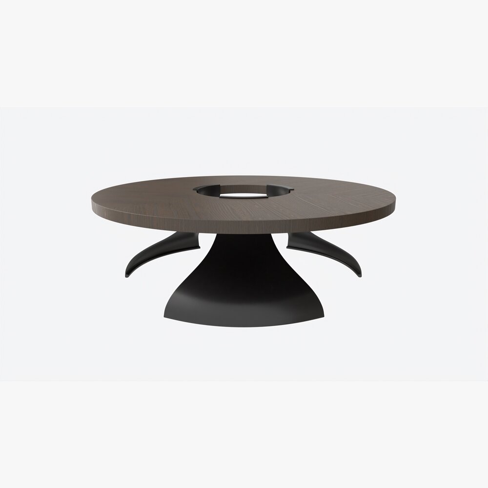 Cocktail Table Baker Discus 3D model - Download Table on 3DModels.org