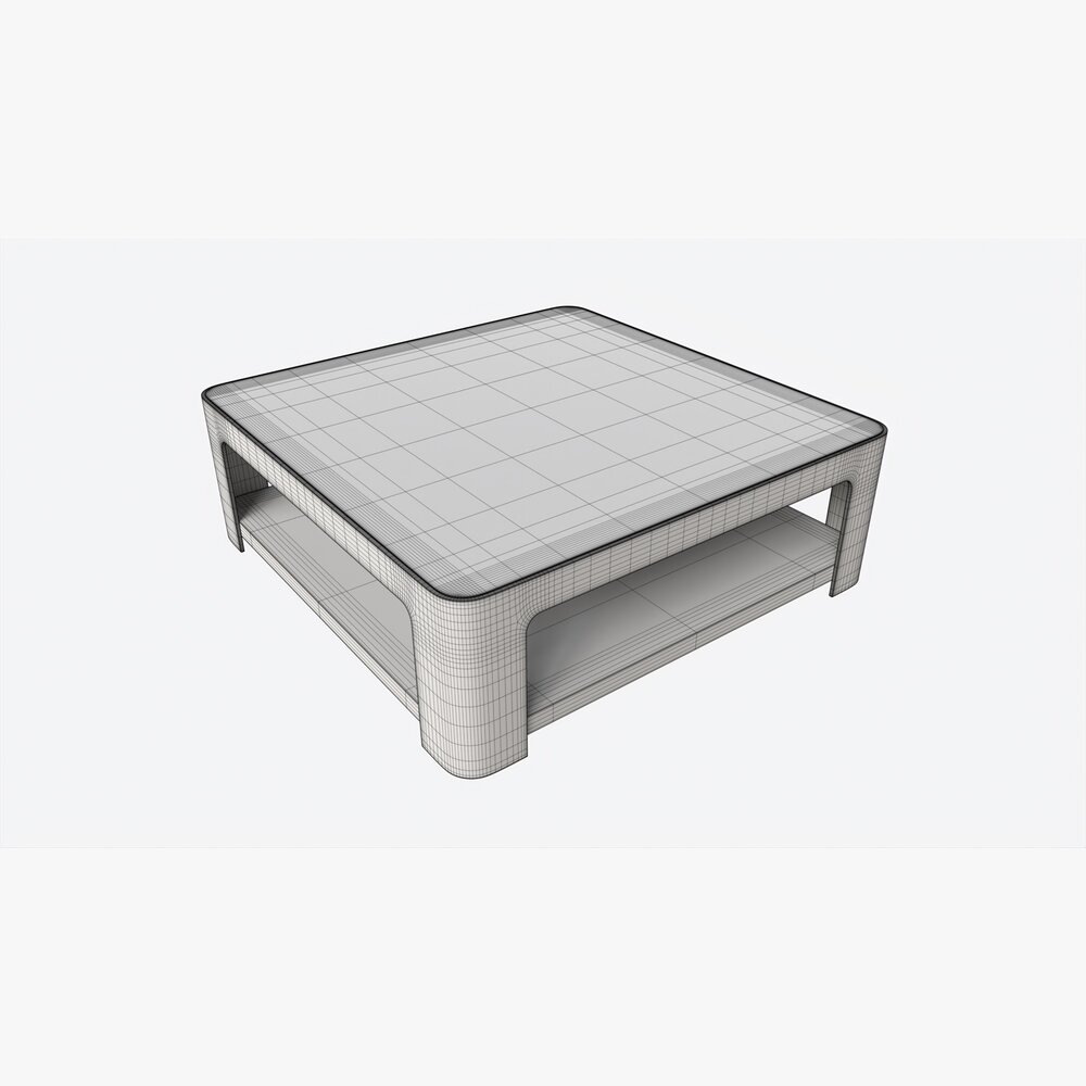 Cocktail Table Baker Marin 3D model - Download Table on 3DModels.org