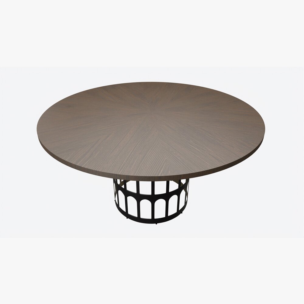 Dining Table Baker Colosseum 3D model - Download Table on 3DModels.org