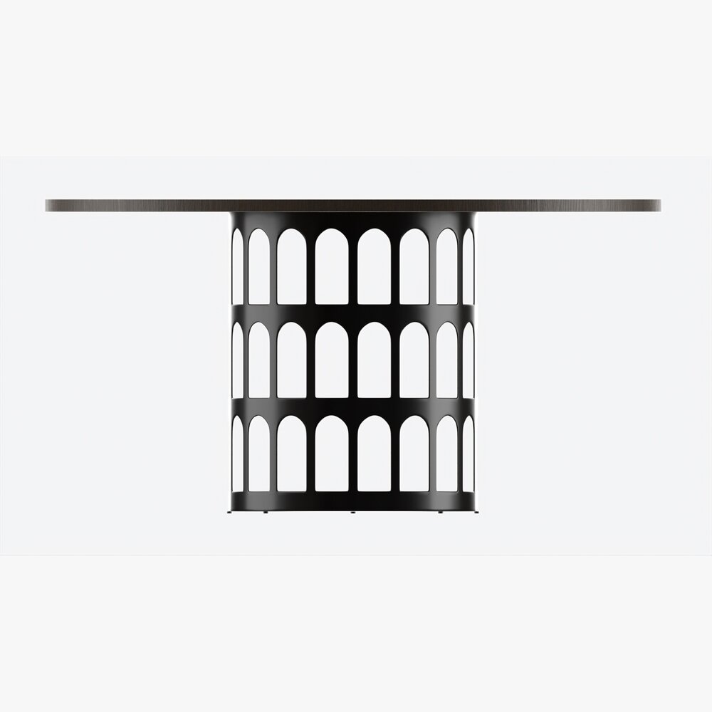 Dining Table Baker Colosseum 3D model - Download Table on 3DModels.org