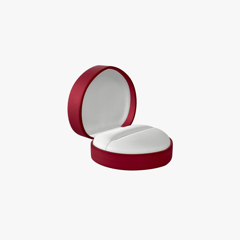 Hear Type Box For Rings And Earings 3D model - Download Jewelry on ...