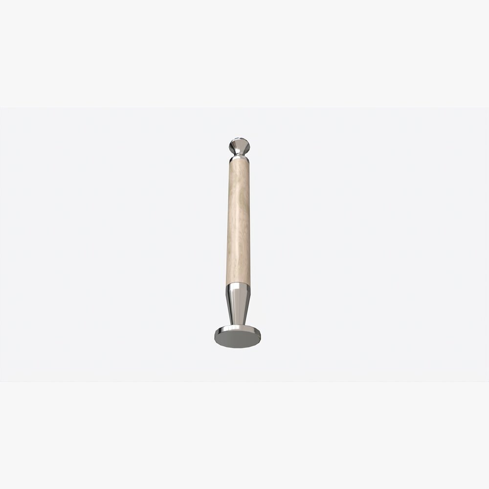 Tobacco Pipe Tamper Tool with Marble Handle 3D model - Download Hobbies ...