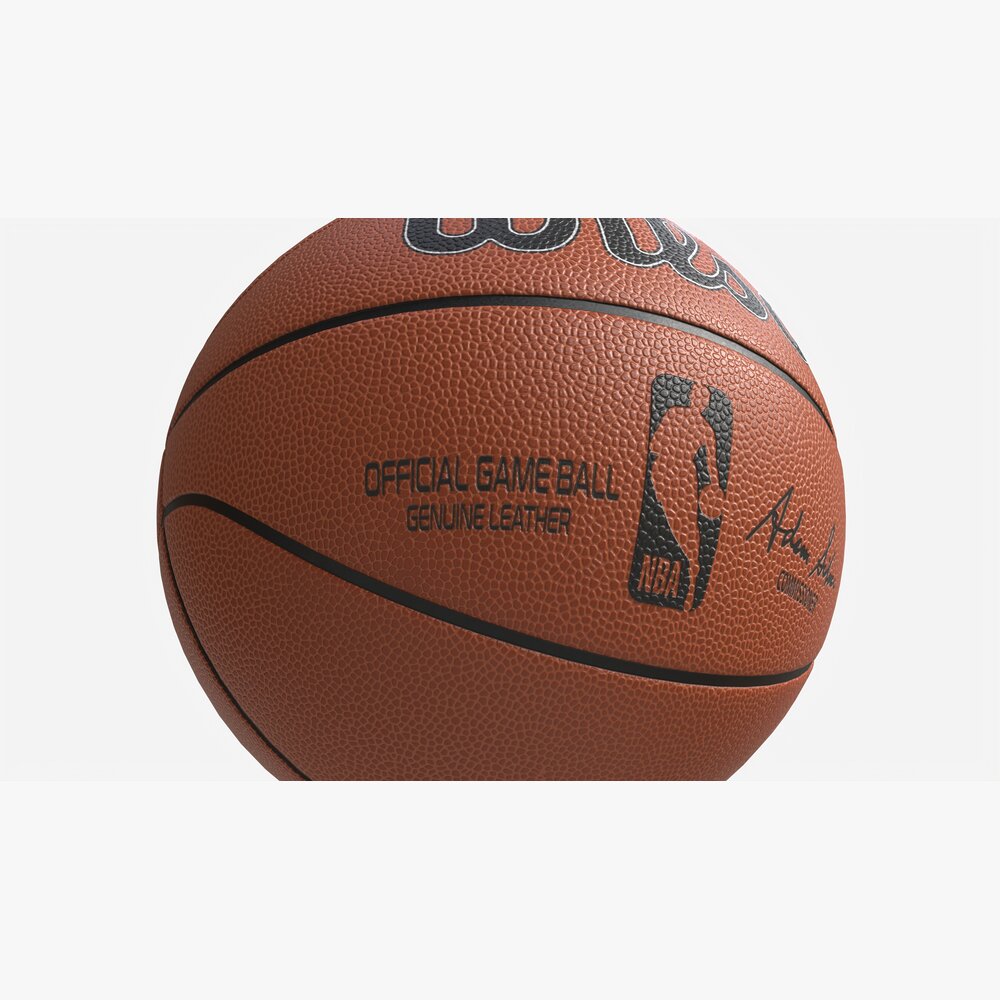 Basketball Official Game Ball Wilson 3D model - Download Sports ...
