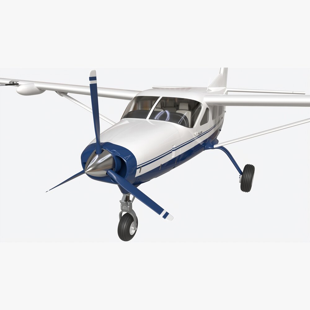 Cessna Caravan 3D model - Download Light Aircraft on 3DModels.org