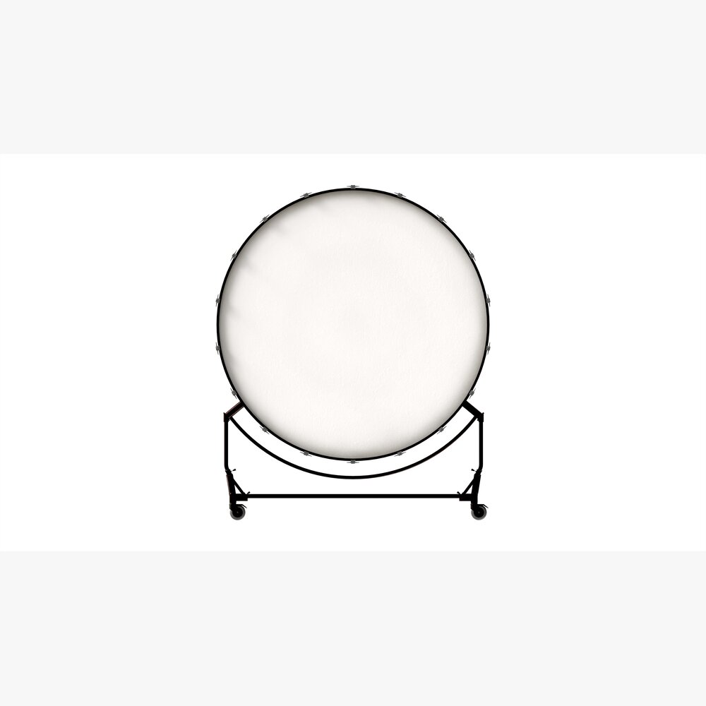 Concert Bass Drum 3D model - Download Musical Instruments on 3DModels.org
