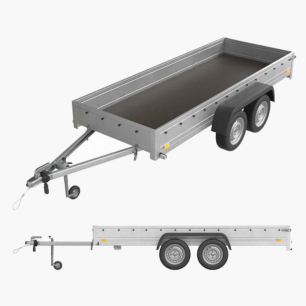 Trailers 3D Models Download - Page 5 - 3DModels.org