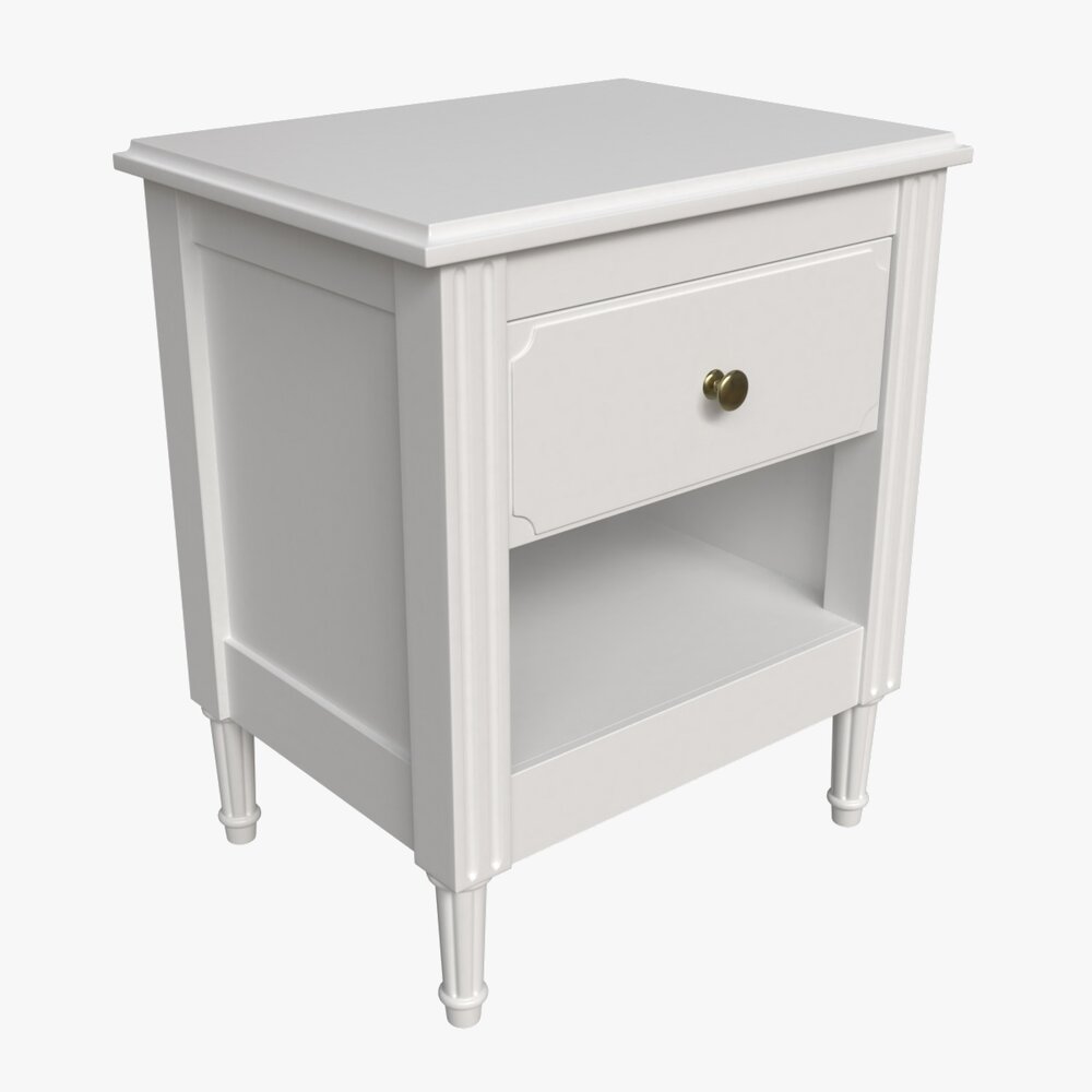 Ellipse Elit Nightstand 3D model - Download Nightstand on 3DModels.org