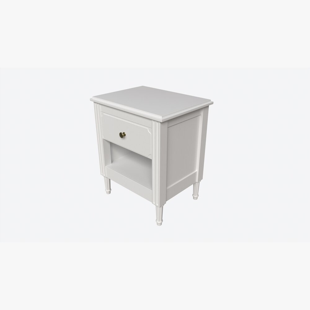 Ellipse Elit Nightstand 3D model - Download Nightstand on 3DModels.org