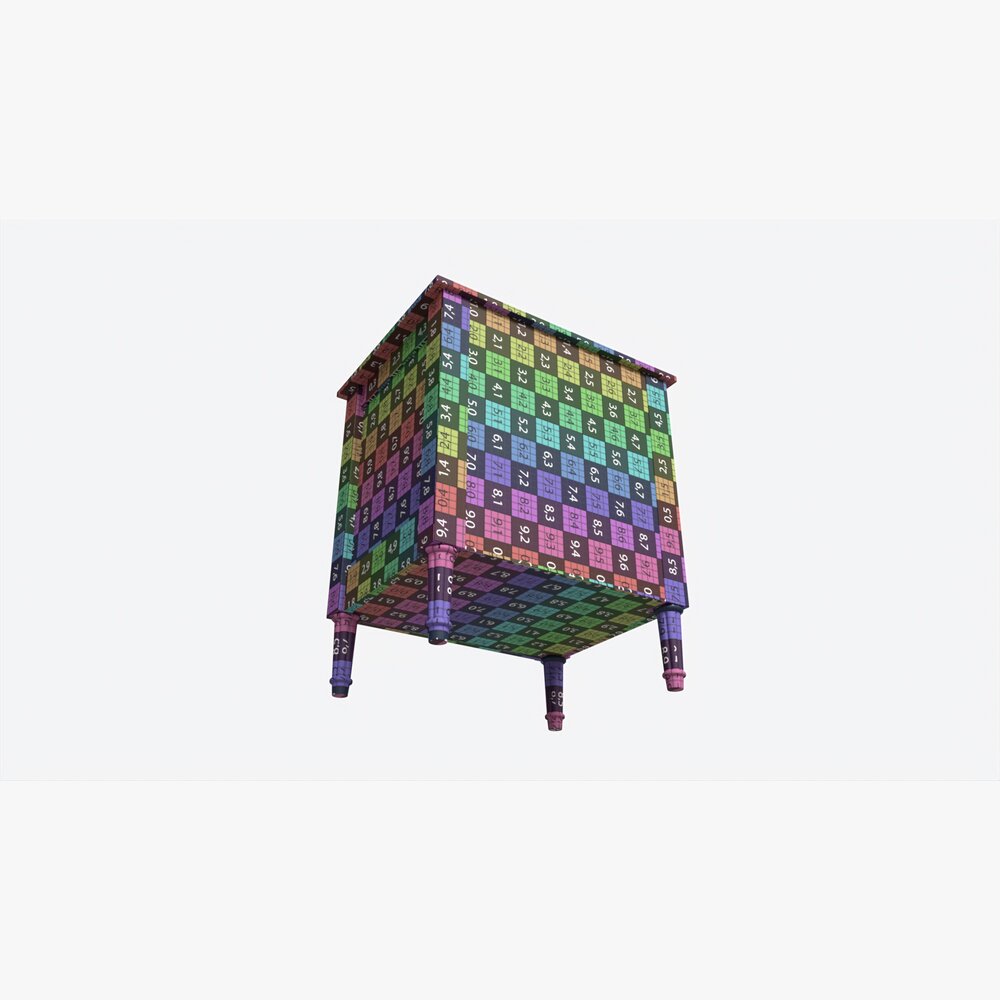 Ellipse Elit Nightstand 3D model - Download Nightstand on 3DModels.org