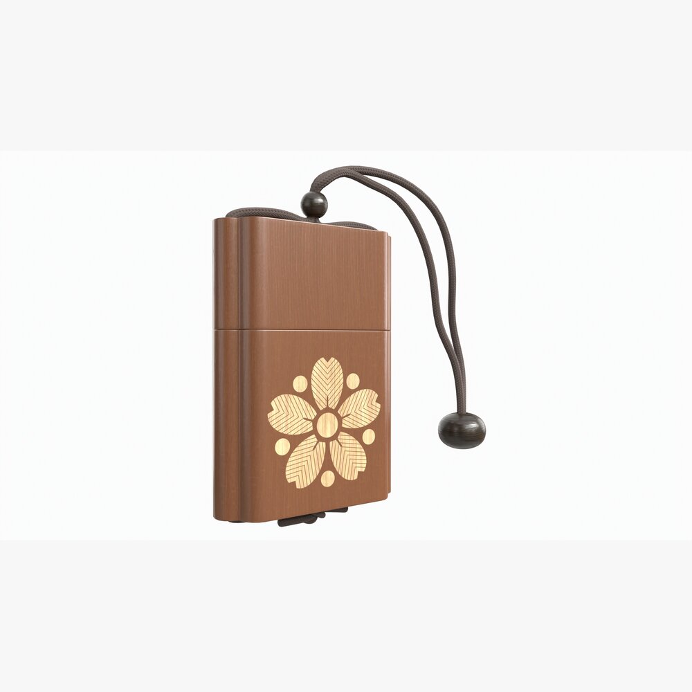 Japanese Inro Wooden Box 3D model - Download Hobbies on 3DModels.org