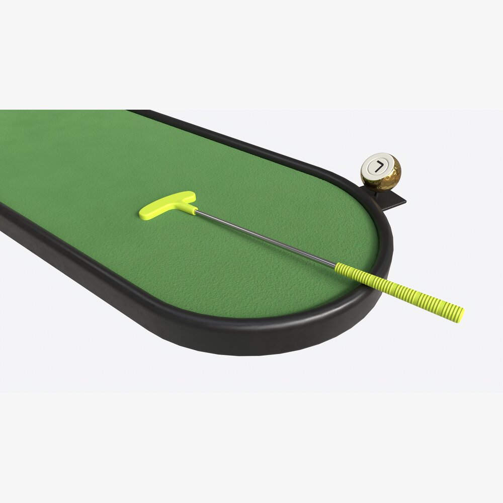 Campo de Mini Golf Modelo 3D - Descargar Equipamiento deportivo on ...