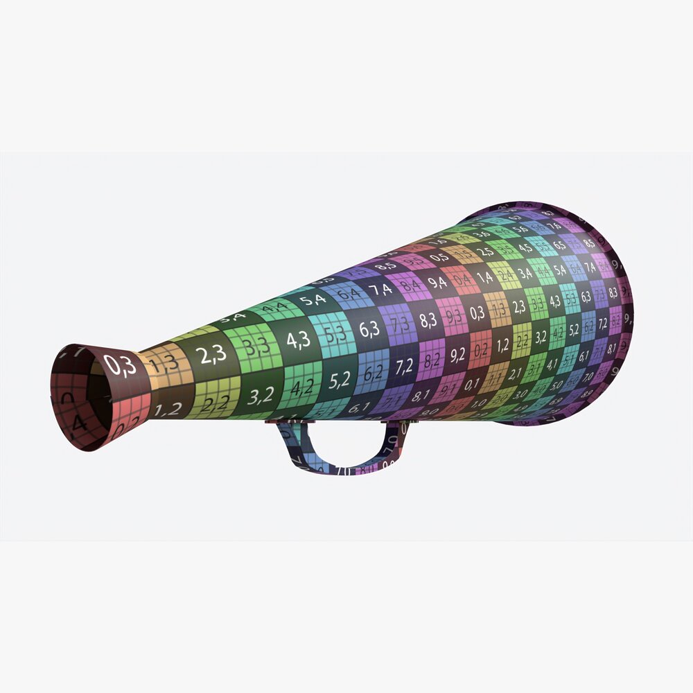 Vintage Metal Megaphone 3D model - Download Tools on 3DModels.org