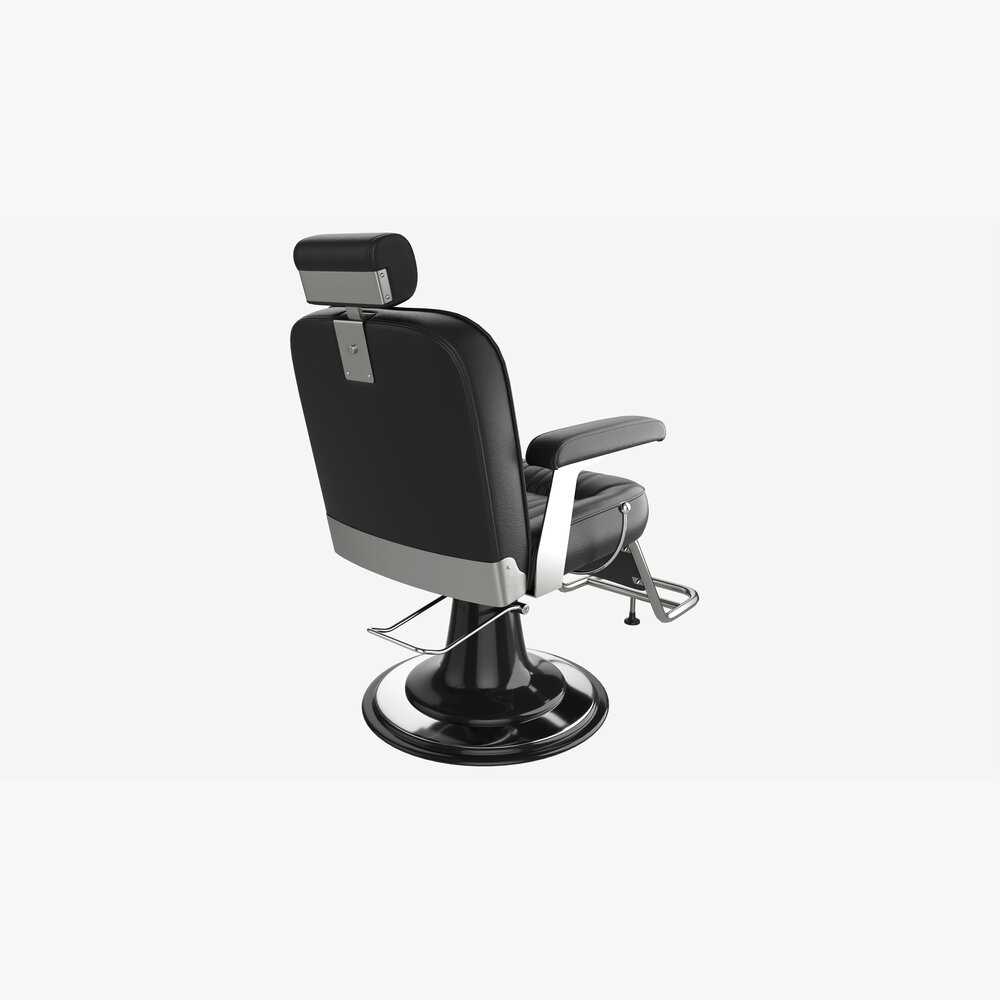 Barber Chair For Hairdressing Salon 3D model - Download Armchair on ...
