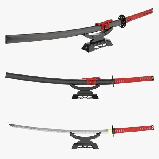 Katana 3D Models Download - 3DModels.org