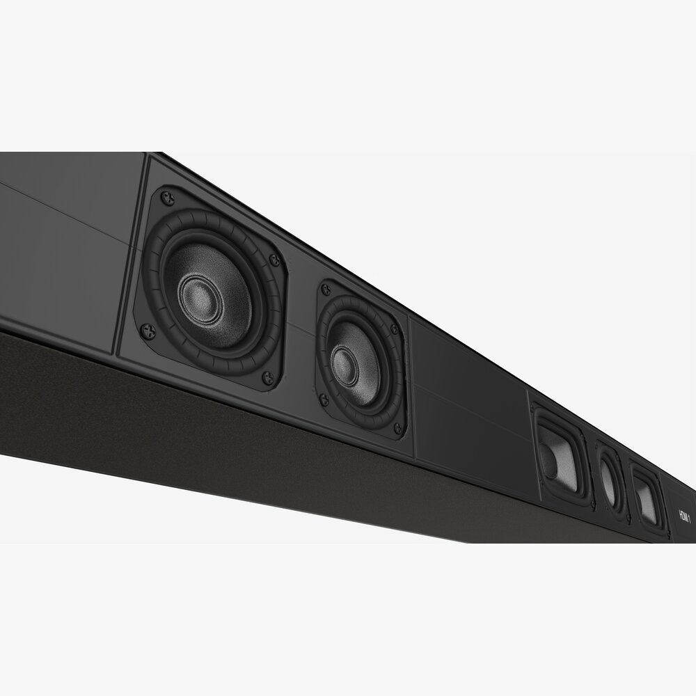 Sony HT-A7000 Soundbar 3D model - Download Audio Devices on 3DModels.org