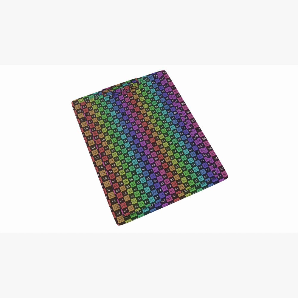 Clipboard Writing Pad A4 3D model - Download Stationery on 3DModels.org