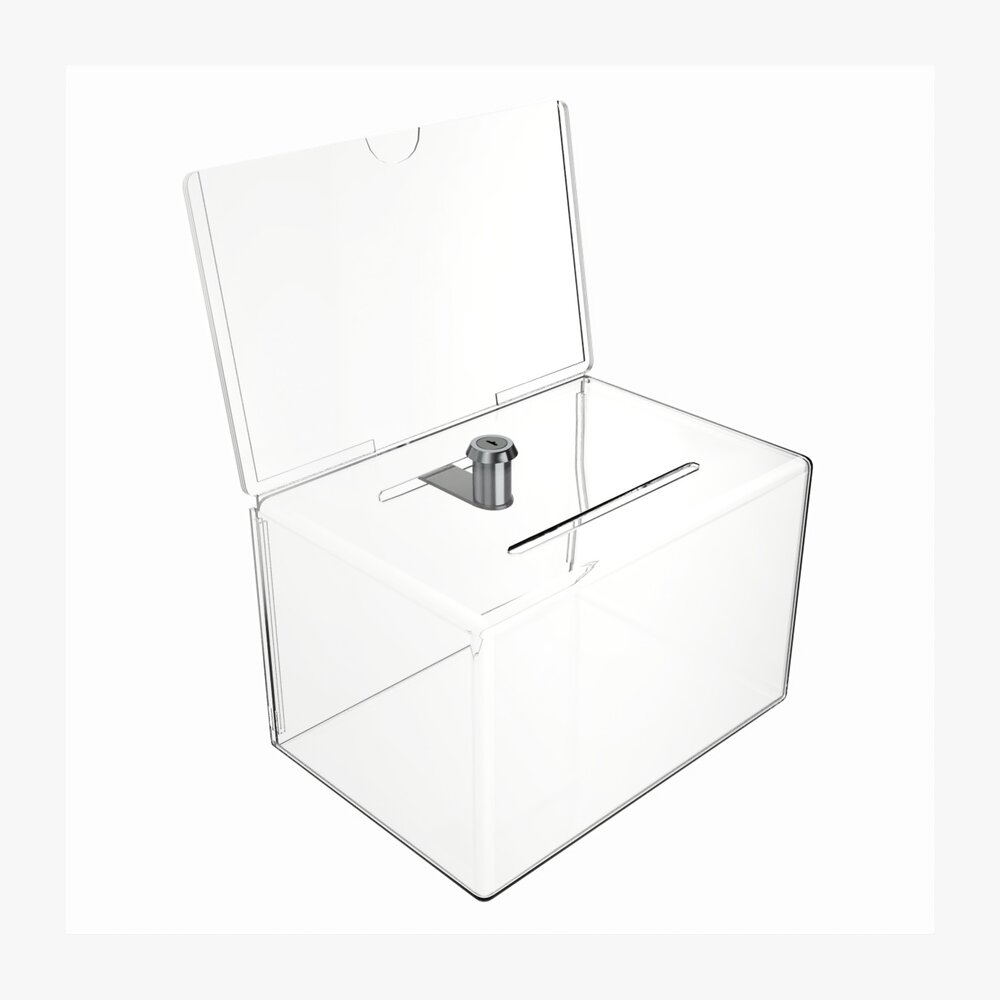 Donation Box 3D model - Download Hobbies on 3DModels.org