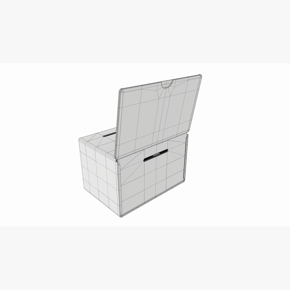 Donation Box 3D model - Download Hobbies on 3DModels.org