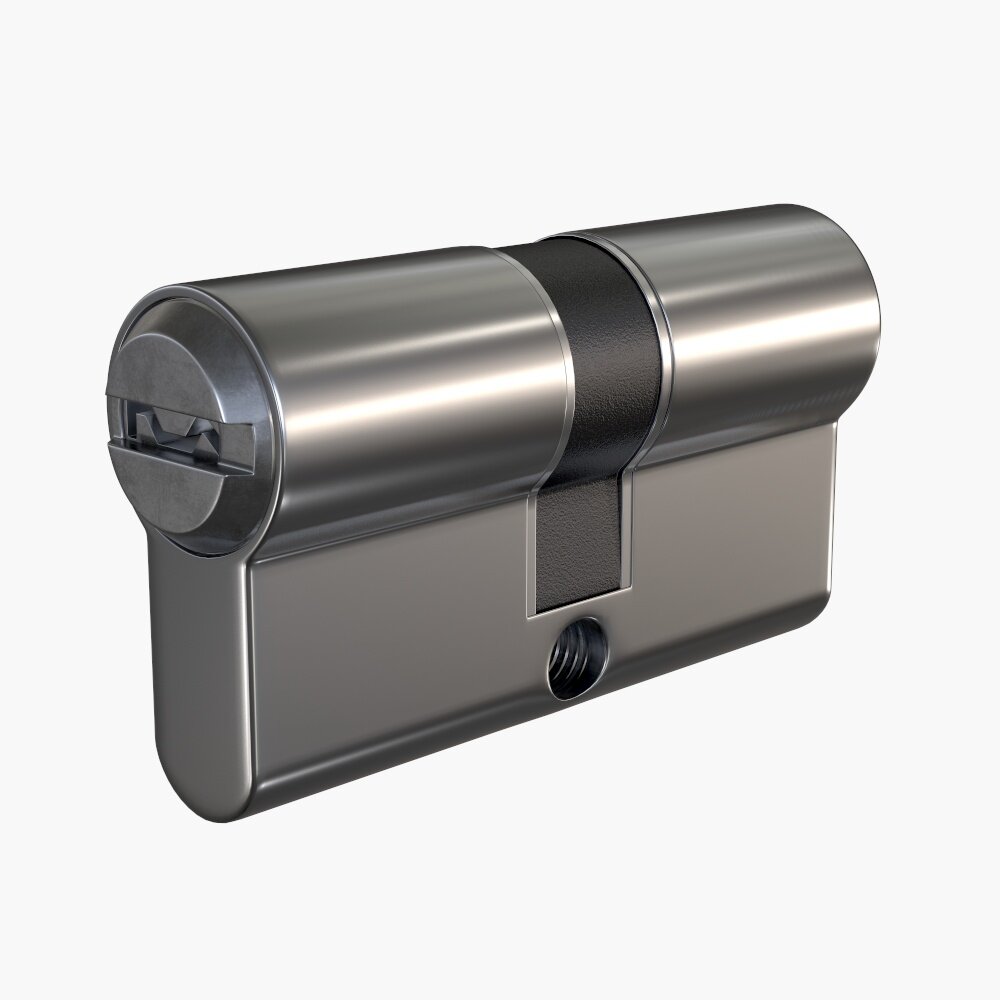Standard Door Profile Cylinder Pz 3D model - Download Tools on 3DModels.org