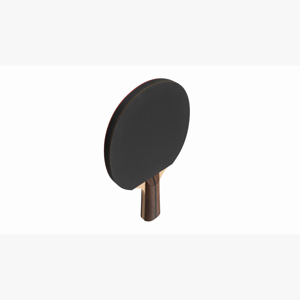 Table Tennis Paddle 3D model - Download Sports Equipment on 3DModels.org