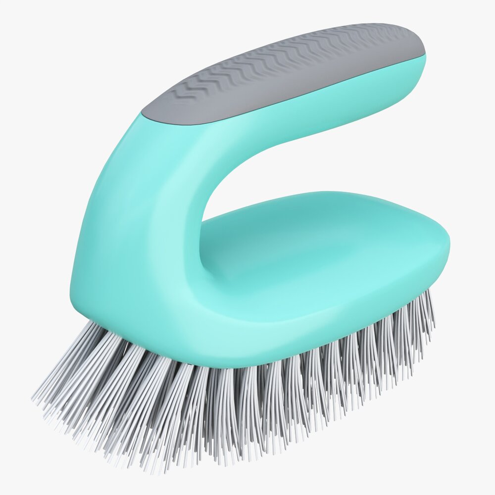 Domestic Cleaning Brush 3D model - Download Tools on 3DModels.org