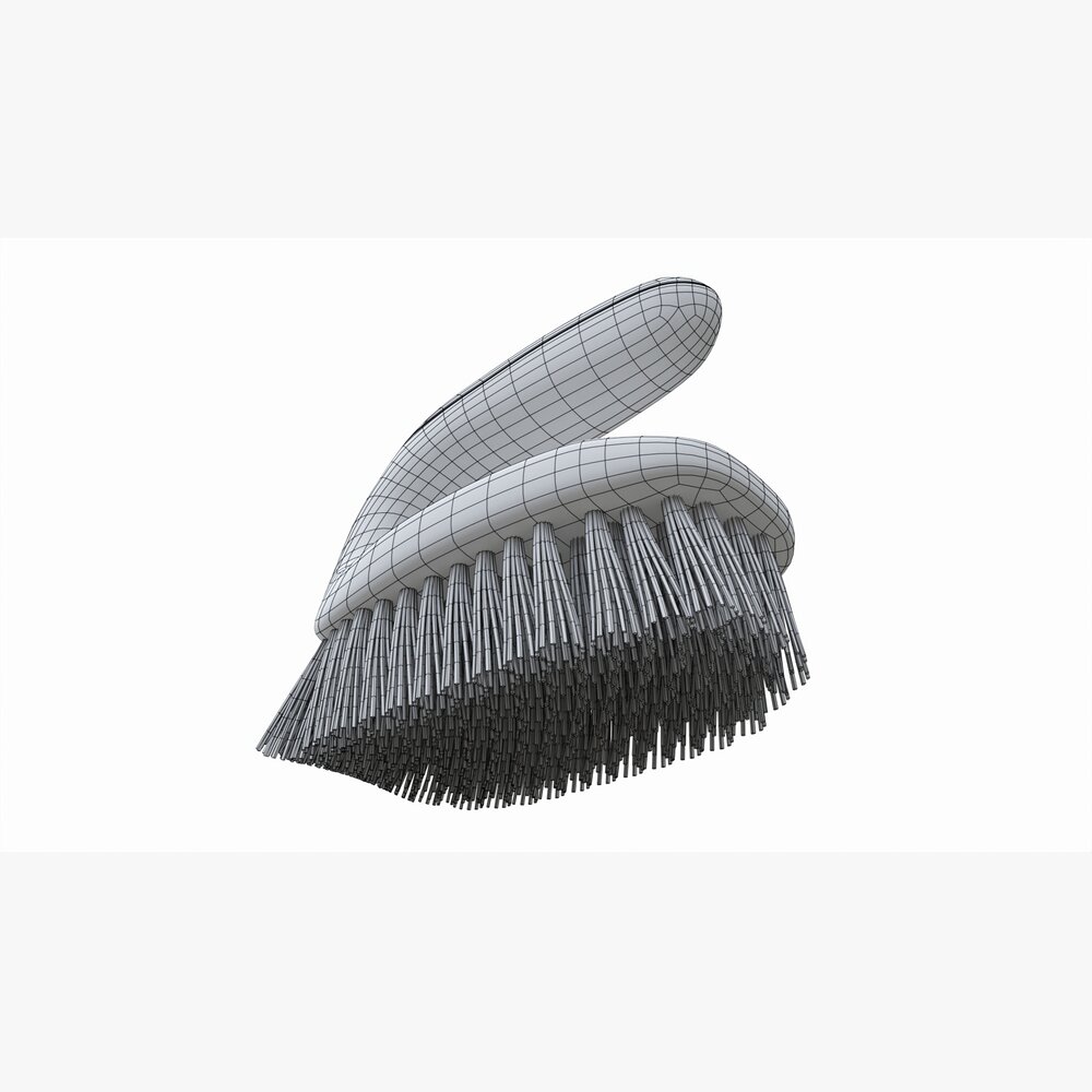 Domestic Cleaning Brush 3D model - Download Tools on 3DModels.org