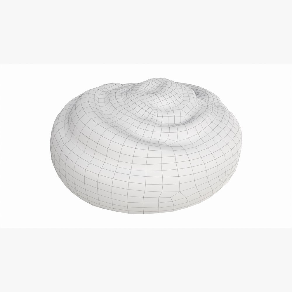 Raisin Bun 3D model - Download Dairy, Bakery on 3DModels.org
