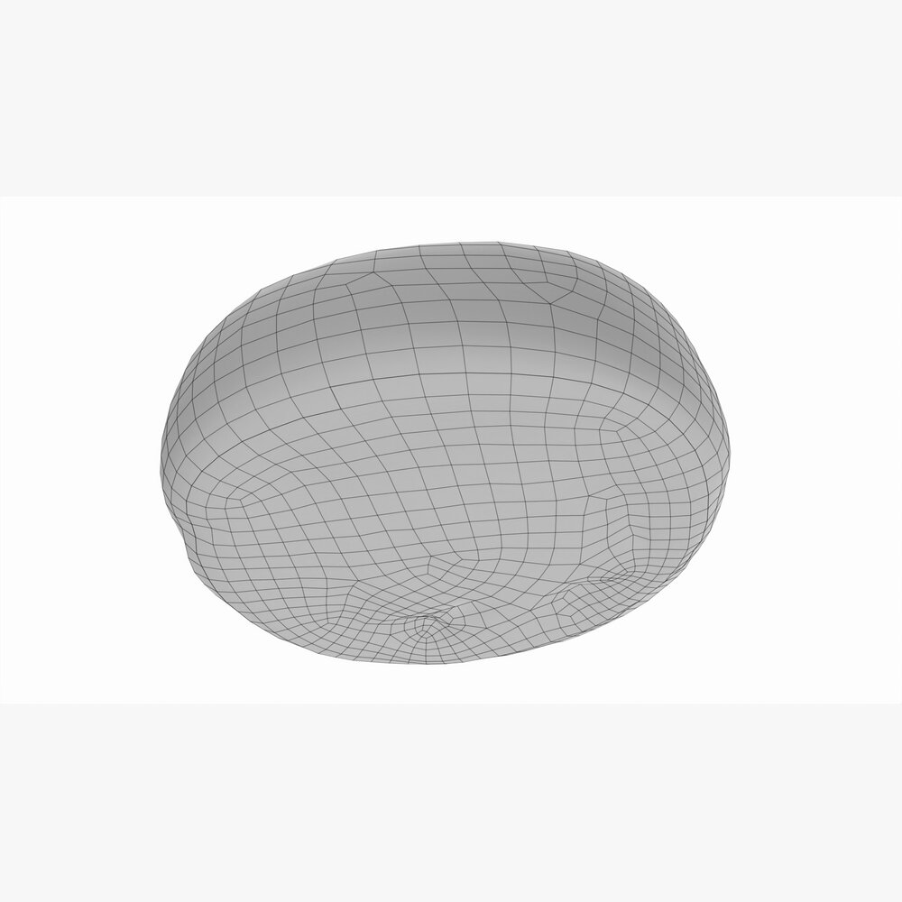 Raisin Bun 3D model - Download Dairy, Bakery on 3DModels.org