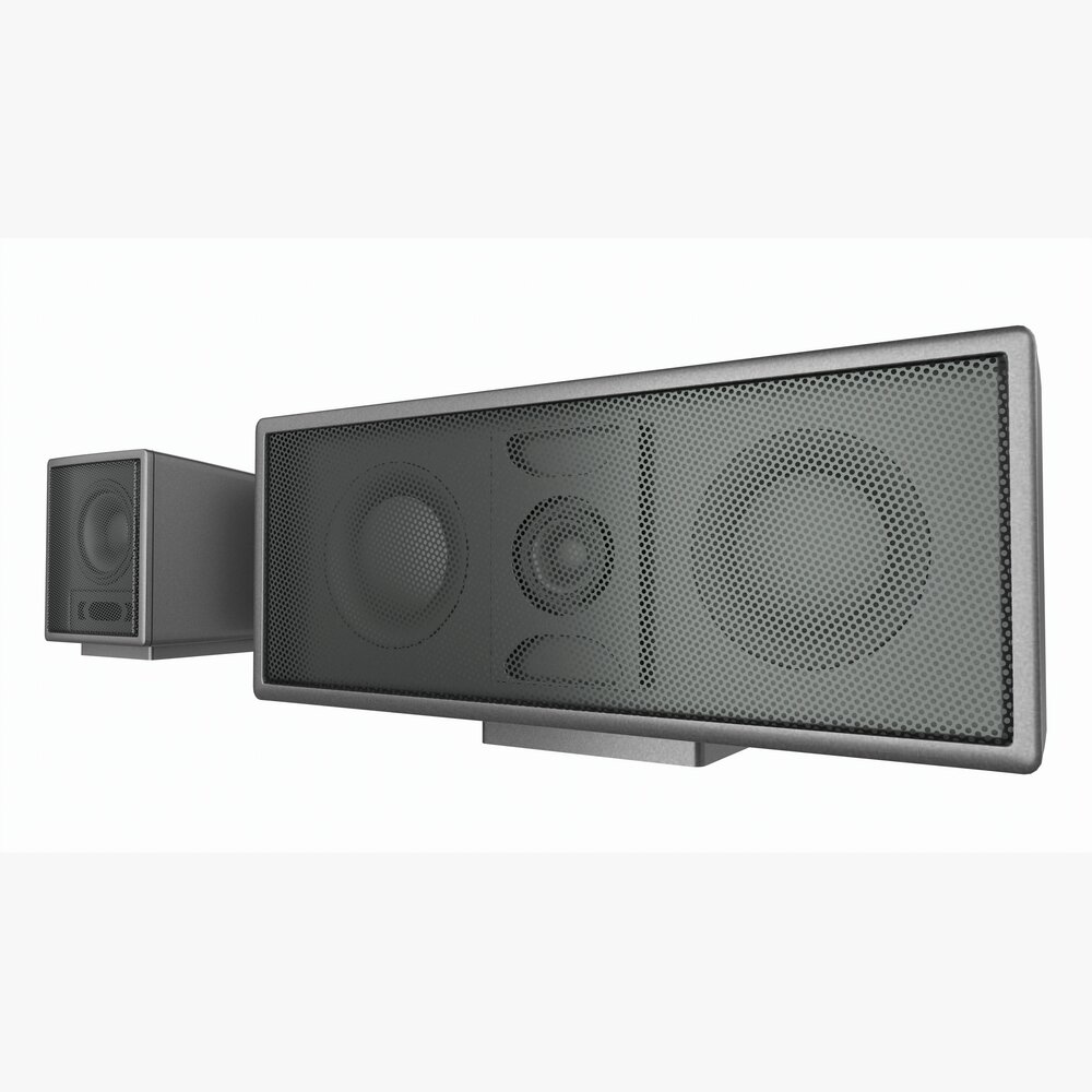 Sistema de Audio 6.1 para Hogar Modelo 3D - Descargar Dispositivos de ...