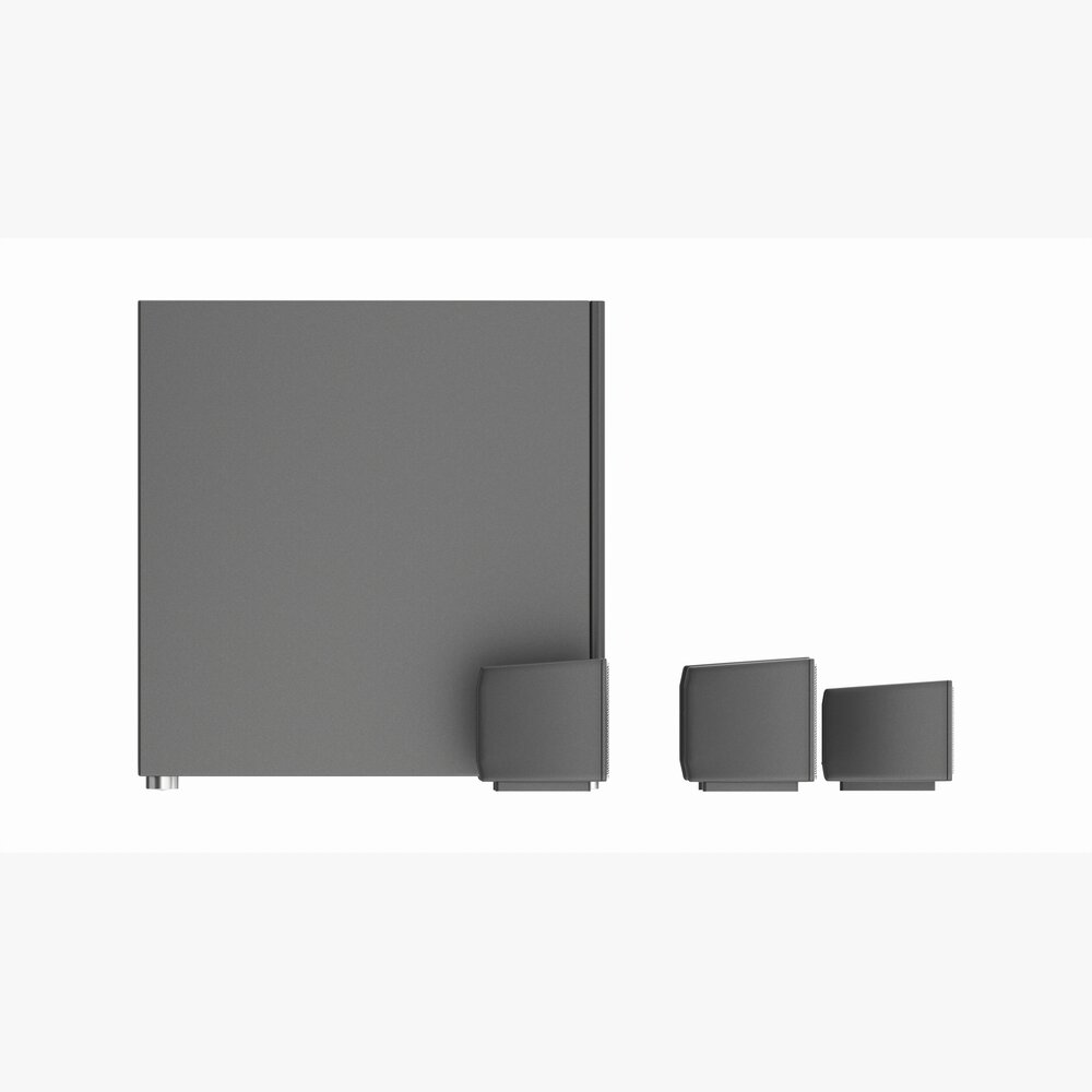 Sistema de Audio 6.1 para Hogar Modelo 3D - Descargar Dispositivos de ...