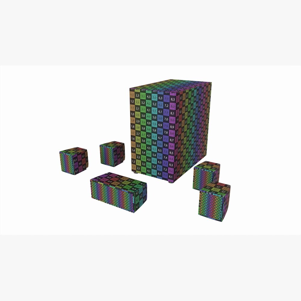 Home 6.1 Audio System 3D model - Download Audio Devices on 3DModels.org