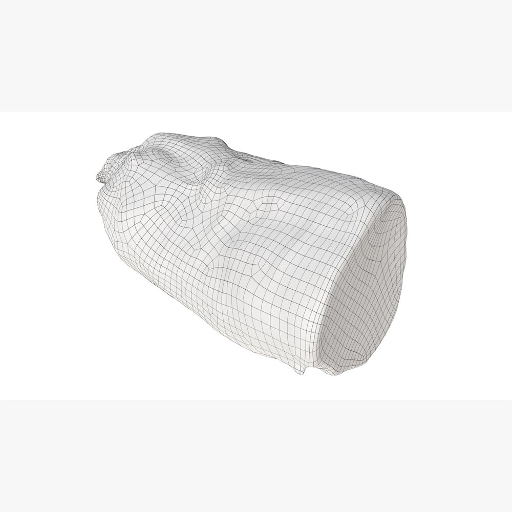 Boiled Ham Piece 3D model - Download Meat And Poultry on 3DModels.org