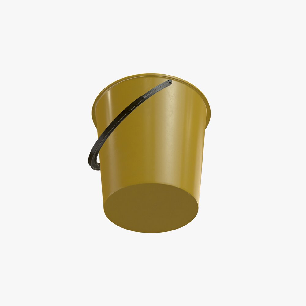 Plastic Bucket 3D model - Download Tools on 3DModels.org