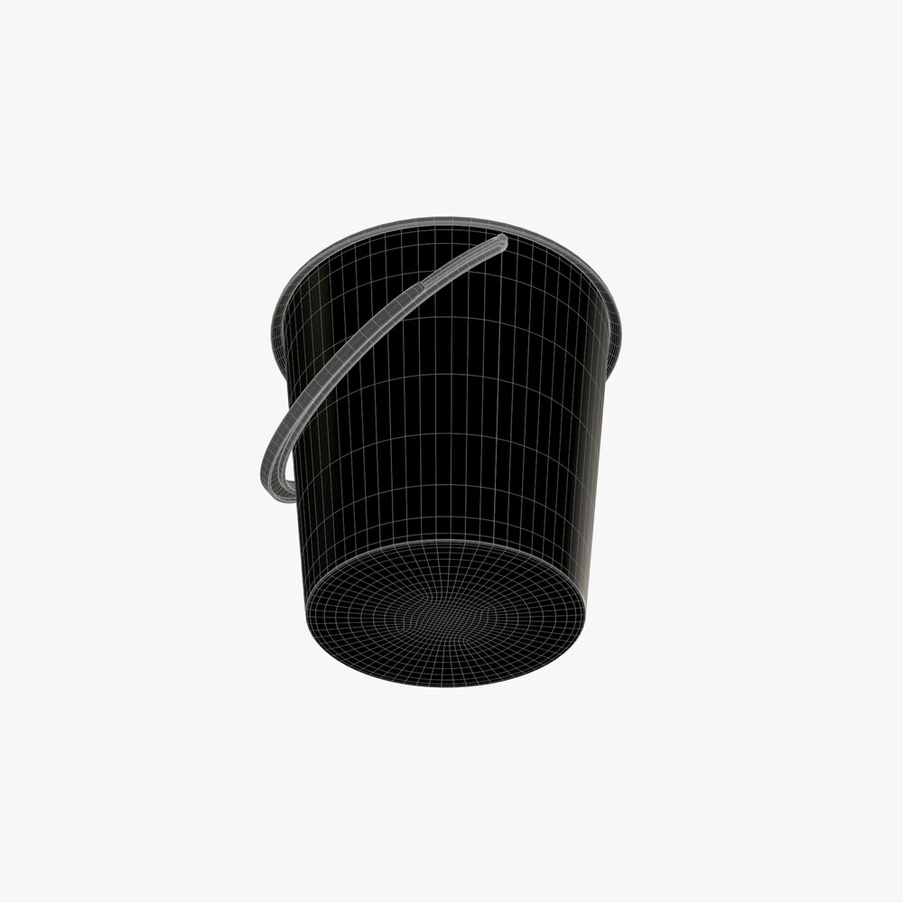 Plastic Bucket 3D model - Download Tools on 3DModels.org