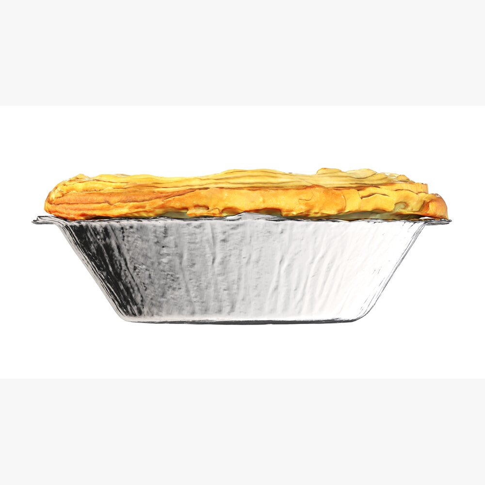 Pastel De Nata Tart 3D model - Download Dessert on 3DModels.org