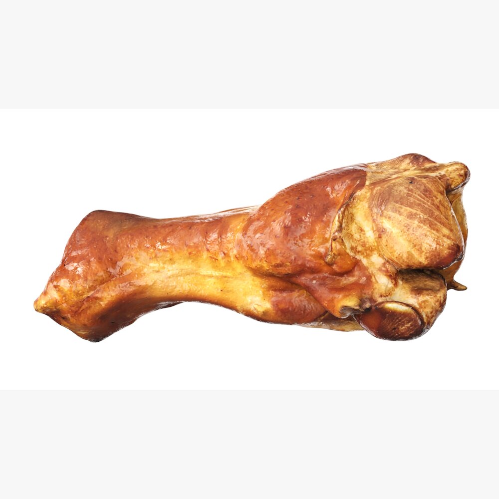 Small Grilled Chicken Leg Drumstick 3D model - Download Meat And ...