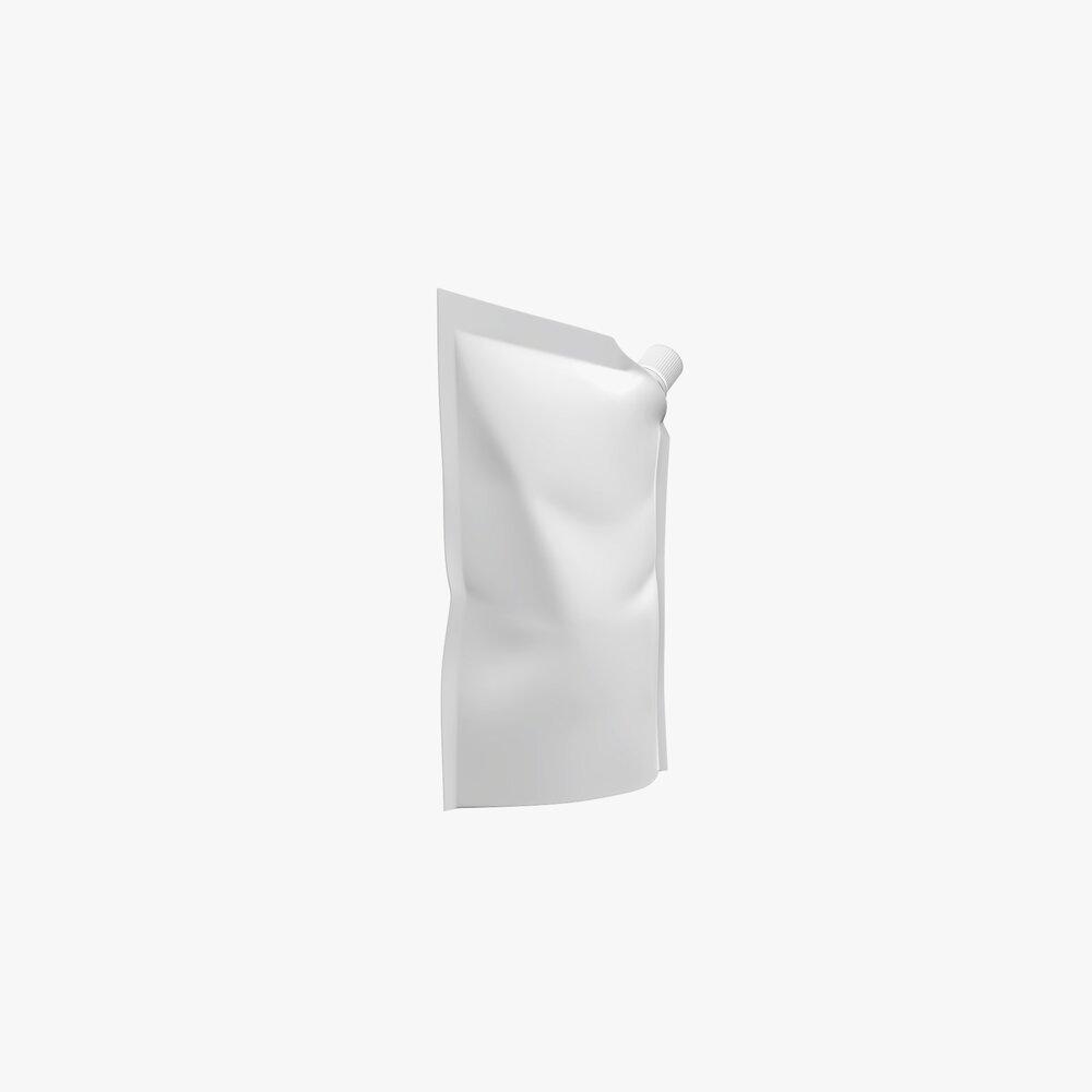 Bolsa Tipo Pouch Con Boquilla en Esquina Maqueta Modelo 3D - Descargar ...