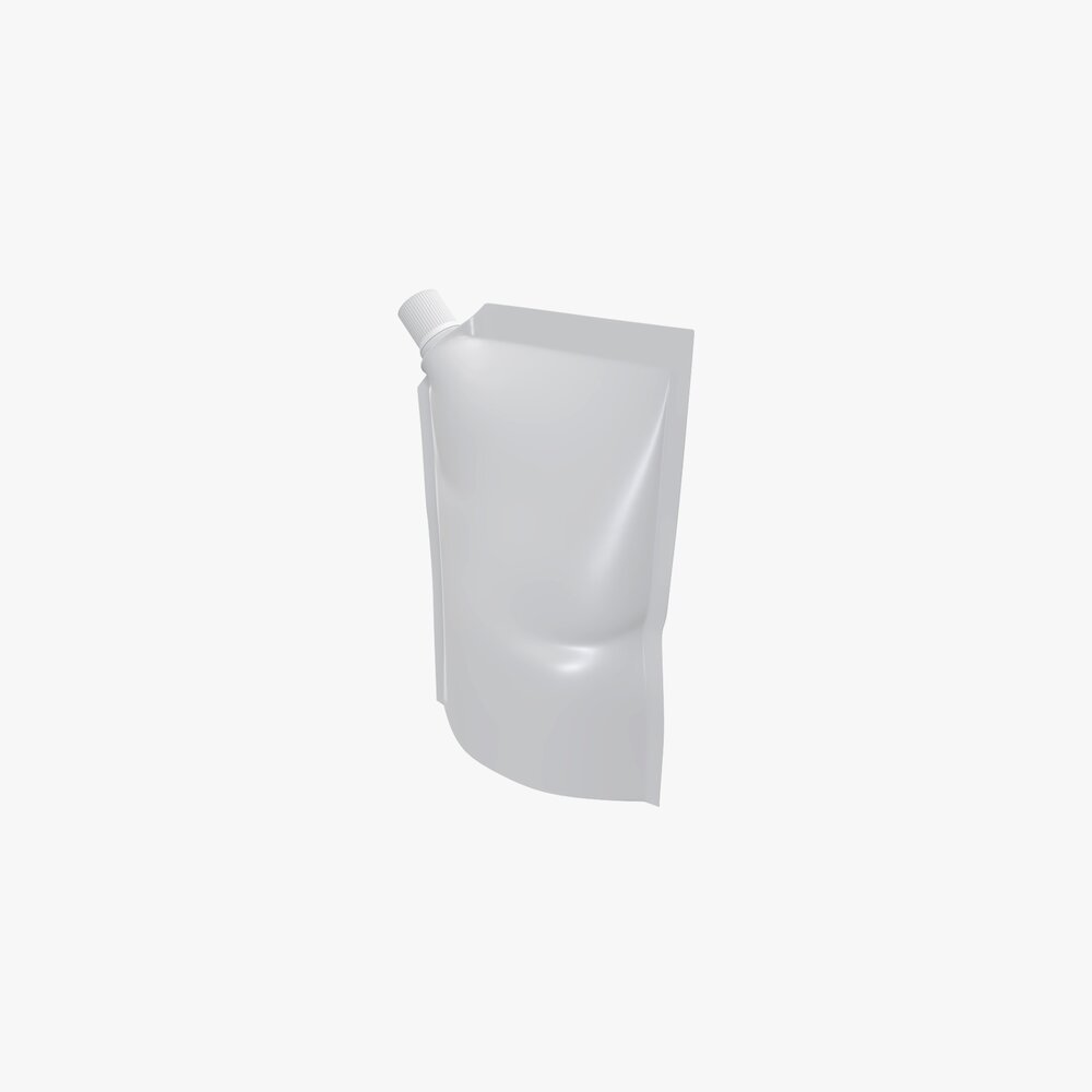 Bolsa Tipo Pouch Con Boquilla en Esquina Maqueta Modelo 3D - Descargar ...