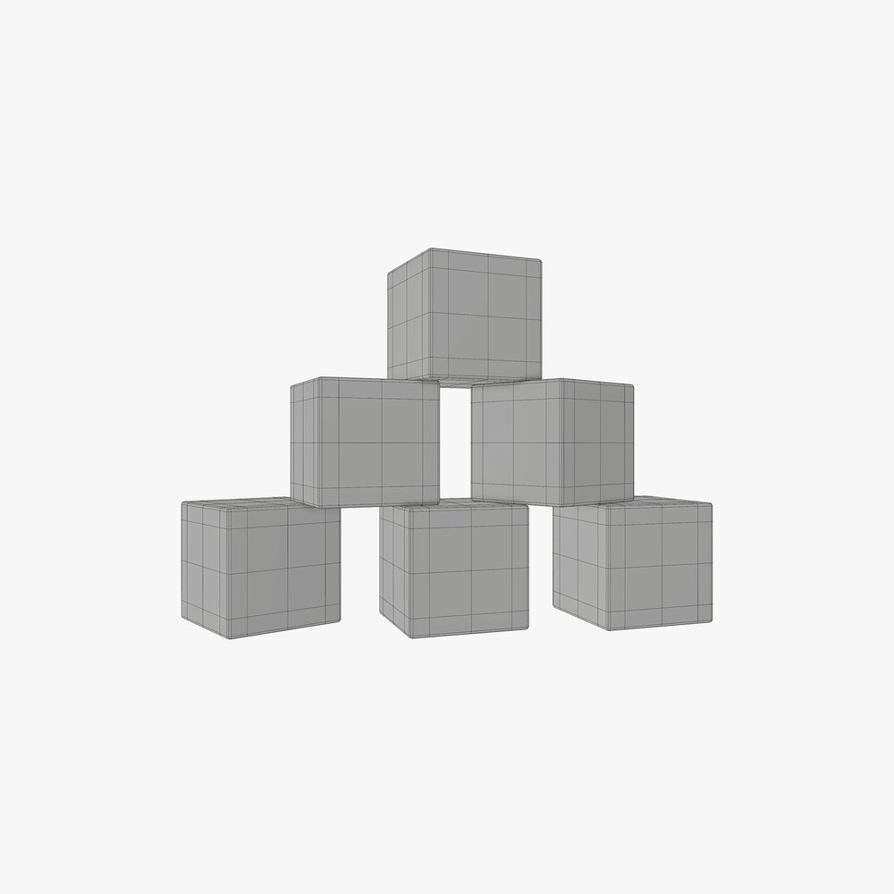 Developing Cubes 3D model - Download Toys on 3DModels.org