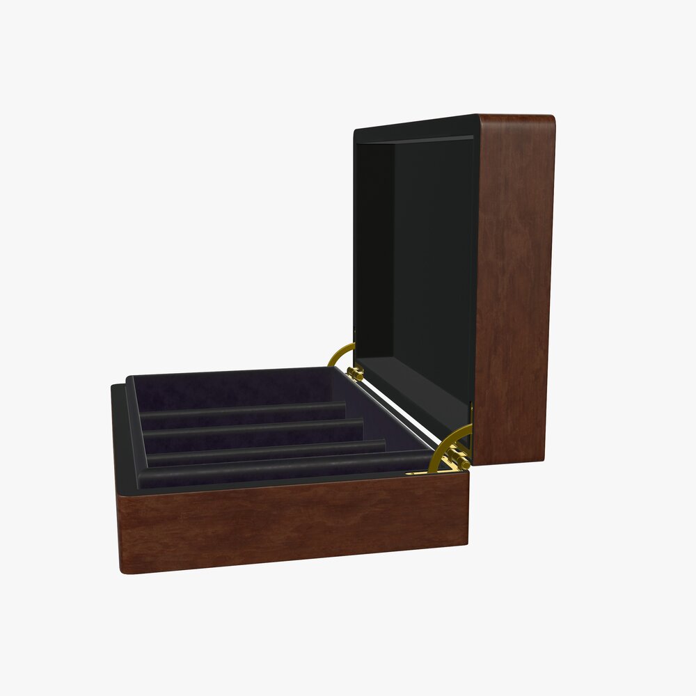 Cigar Box 3D model - Download Decoration on 3DModels.org