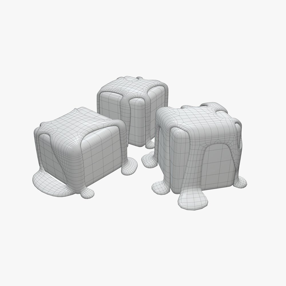 Candy With Caramel 3D model - Download Dessert on 3DModels.org