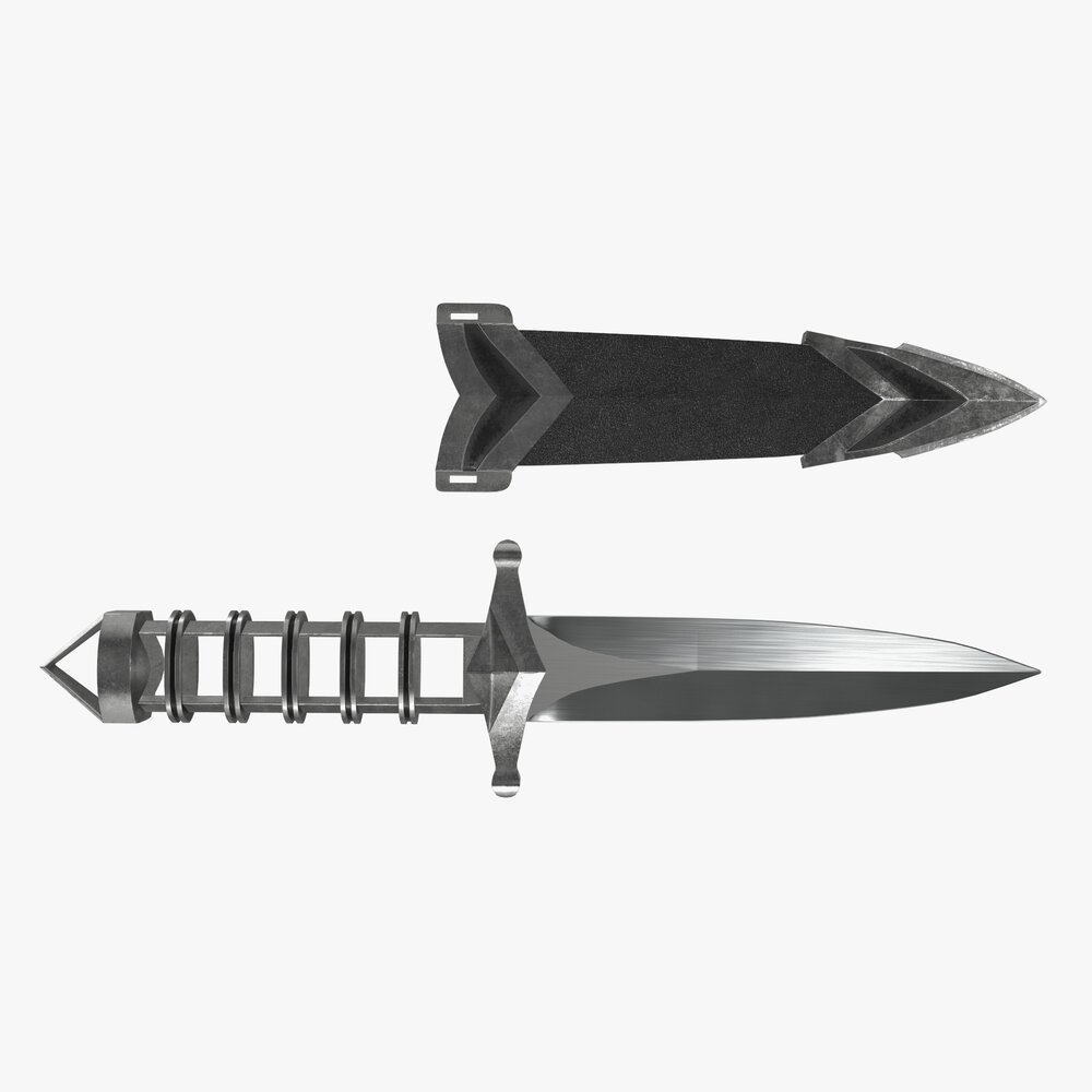 Dagger Fantasy 6 3D model - Download Bladed Weapon on 3DModels.org