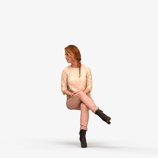 People sitting 3D Models Download - 3DModels.org