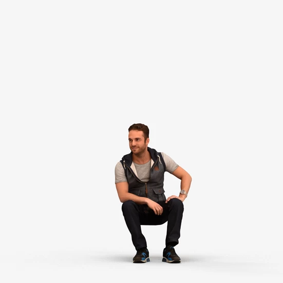 People sitting 3D Models Download - 3DModels.org