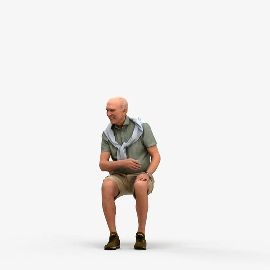 People sitting 3D Models Download - 3DModels.org