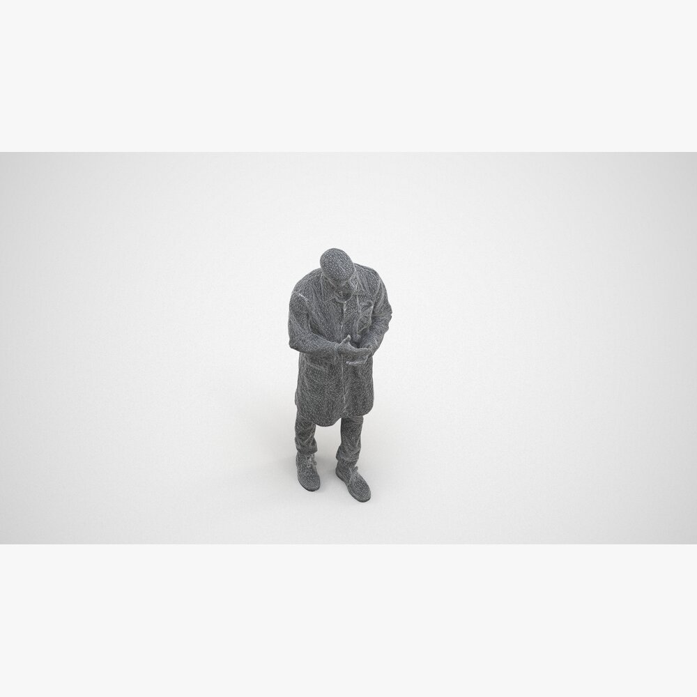 Man In a White Lab Coat 3D model - Download Character on 3DModels.org