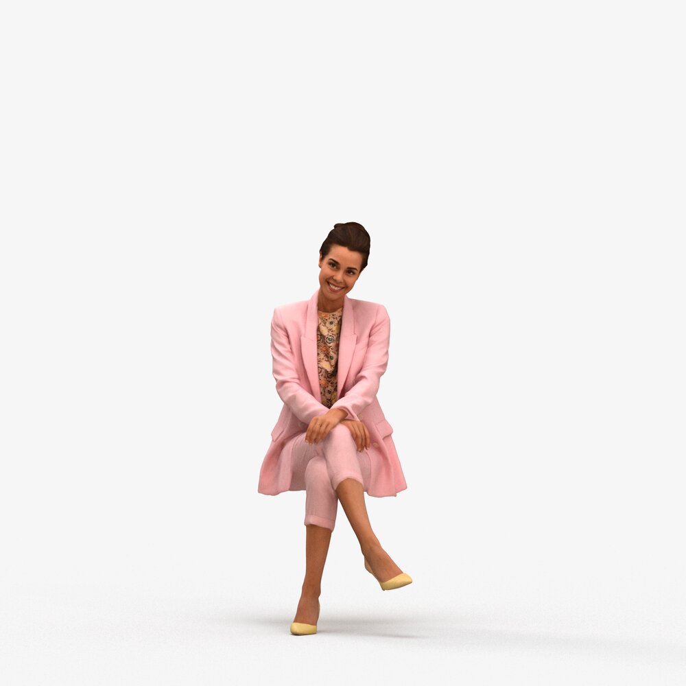 Woman in suit 3D Models Download - 3DModels.org