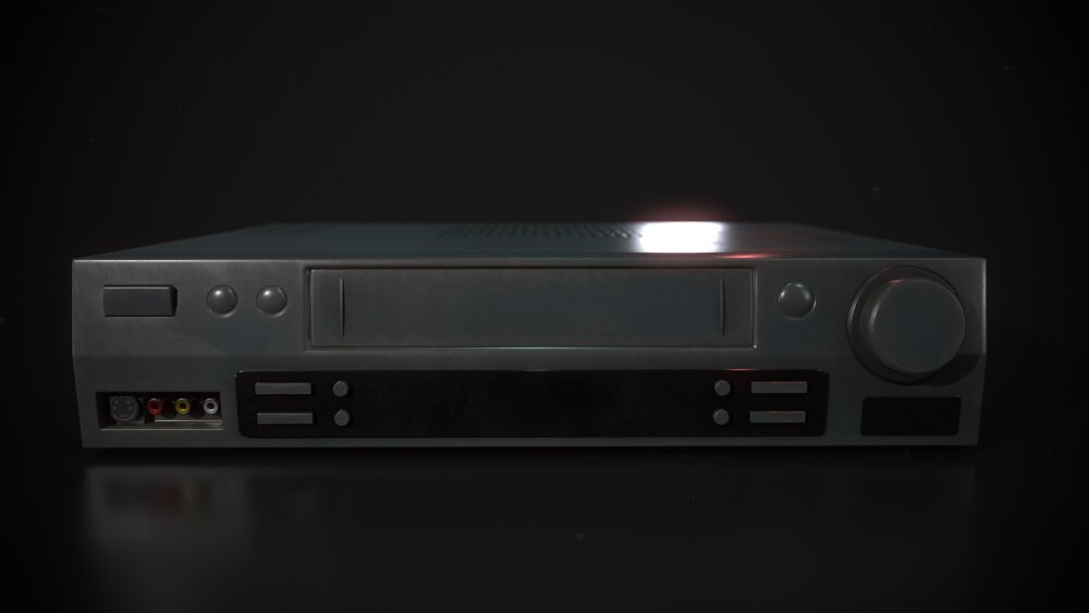 VHS 플레이어 3D 모델 - 다운로드 전자 액세서리 on 3DModels.org