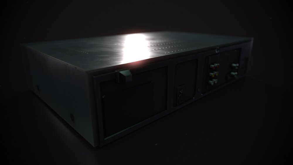 VHS Player 3D model - Download Electronic Accessories on 3DModels.org