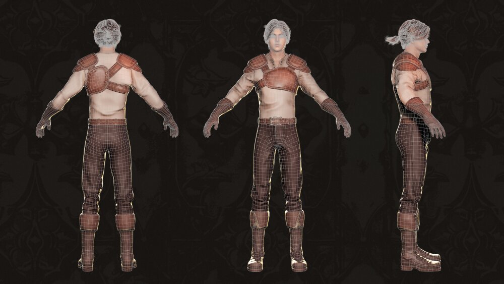 Newbie Warrior 3D model - Download People on 3DModels.org